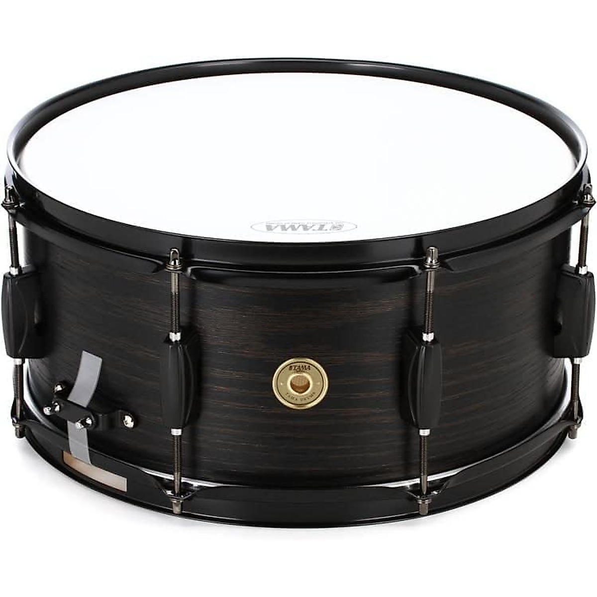 Tama Woodworks Snare Drum - 6.5 x 14-inch - Black Oak Wrap