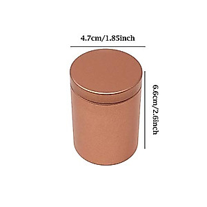 Honbay 3PCS Small Portable Tea Tin Cans Boxes Canisters Containers for Coffee Tea Candy Chinese Wolfberry