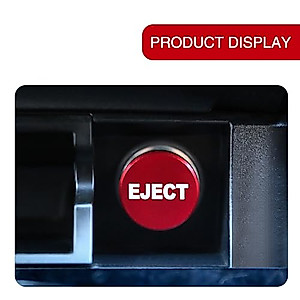 Gseigvee 2 PCS Car Cigarette Lighter Cover, Metal Cigarette Lighter Dust-proof Plug, Cigarette Lighter Scratch-resistant Protective Decoration, Universal Internal Accessories for Most Cars (Red)