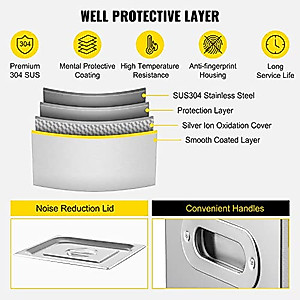 Happybuy Ultrasonic Cleaner 6L Ultrasonic Vinyl Cleaner 7-12 Inch 8 Records Ultrasonic Vinyl Cleaning Machine 180W Ultrasonic Records Cleaner with Drying Rack for Home Store