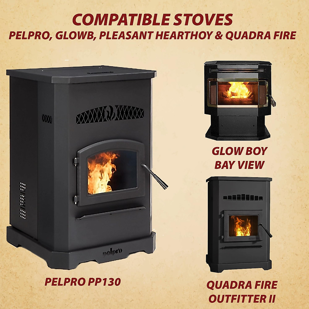 Authentic OEM PelPro KS-5020-1052 OEM Convection Blower Room Air Fan for Bayview Home Heater PHC90 Outfitter II PP130 PP130-B PP150 PP300 PP70 PPC90 TSC90 After August 2013