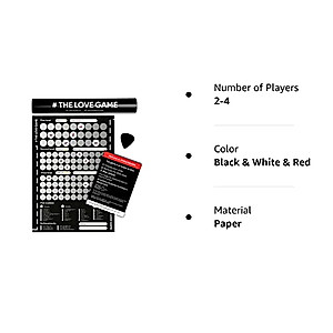 THELOVEGAME The Love Game Scratch Off Poster Game for Couples Valentines Day Gifts Wall Posters Gift for him and for her Wedding Gifts Romantic Game Dates Night (with Gift Tube)