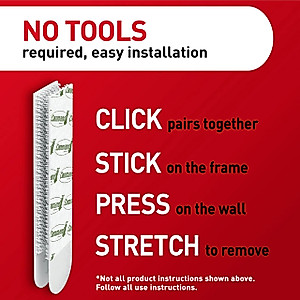 Command Picture Hanging Kit, Various Sized Picture Hanging Hooks and Strips to Hang Up to 15 Pictures, Indoor Use, Decorate Damage-Free