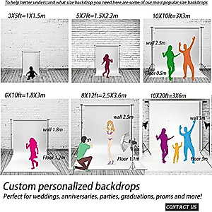 EMDSPR Military Fighter Backdrop for Birthday, 7x5ft Vinyl, Aircraft Force Retro Airplane Photography Background for Pilot Portrait Photo Booth BJZYPR52