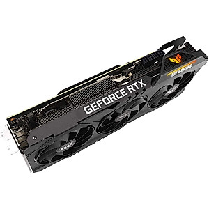 ASUS TUF Gaming NVIDIA GeForce RTX 3080 OC Edition Graphics Card, 10GB GDDR6X, PCIe 4.0, HDMI 2.1, DisplayPort 1.4a, Dual Ball Fan Bearings, GPU Tweak II w/ Mytrix HDMI Cable