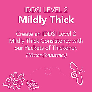 SimplyThick EasyMix | 200 Count of 6g Individual Packets | Gel Thickener for Those with Dysphagia & Swallowing Disorders | Creates an IDDSI Level 2 – Mildly Thick (Nectar Consistency)