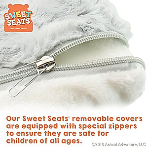 Animal Adventure | Sweet Seats | Grey Elephant Children's Plush Chair