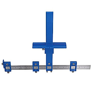 Drill Hole Jig Kit, Precise Drilling and Positioning Easy To Use Adjustable Adjustable Drill Guide for Window Locks for Cabinet Handles for Drawer Handles