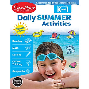 Evan-Moor Daily Summer Activities, Grade K-1
