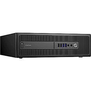 HP Elite 800G1 Desktop Computer PC, Intel Core i5 4th Gen Processor, 8GB RAM, 500GB HDD, MTG New 22 inch Monitor, RGB Speaker Keyboard Mouse, WiFi Windows 10 Pro 64-Bit (Renewed)