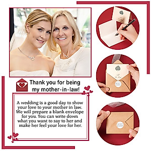 Mother of the Groom Necklace Mother in Law Gifts from Daughter in Law ,jewelry Gift for New Mom on Wedding Day