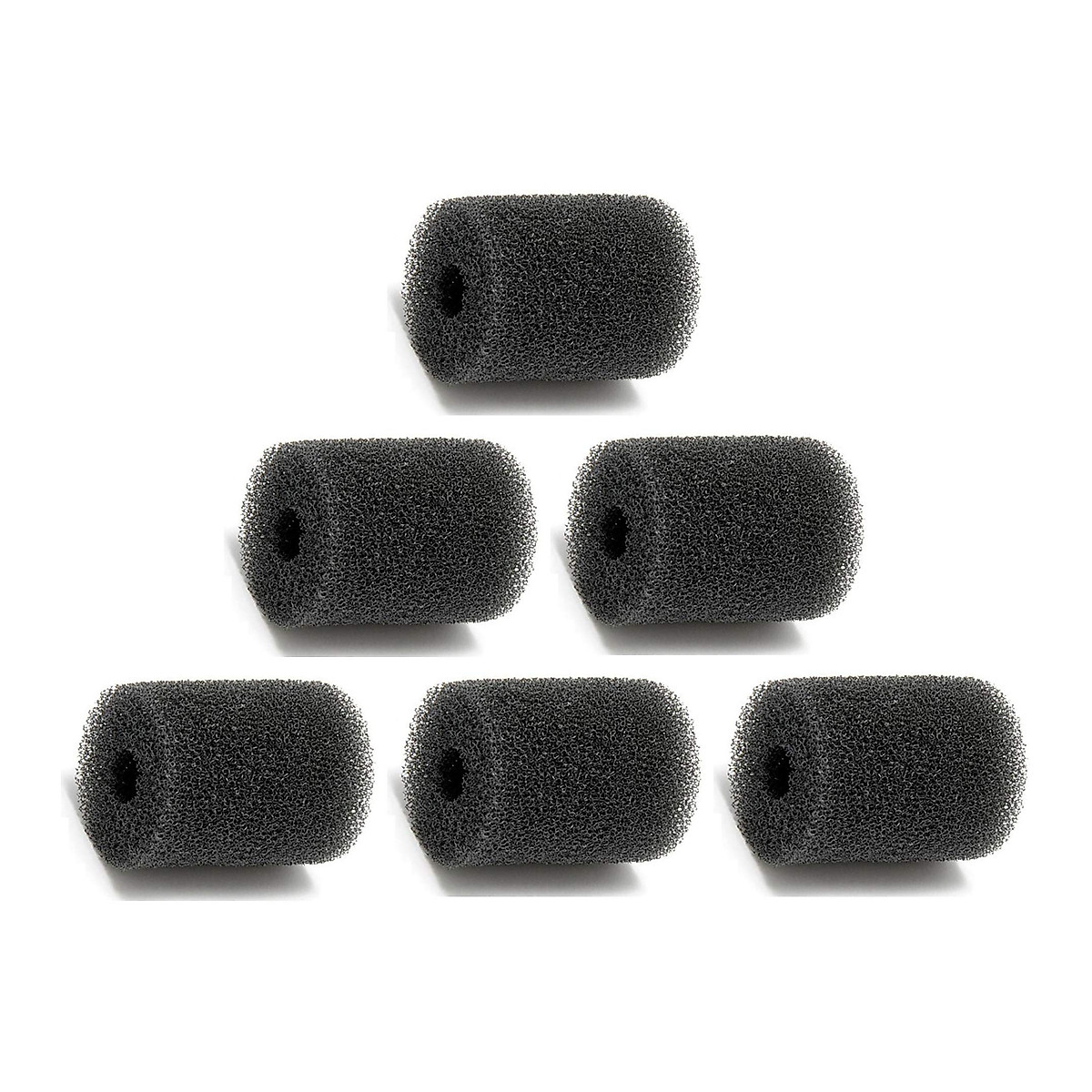 ATIE High Density Pool Cleaner Sweep Hose Tail Scrubber for Pentair Legend Platinum Letro Pool Cleaner Sweep Hose Scrubber 370017 (6 Pack)