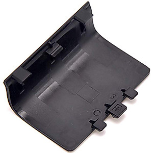 Replacement Battery Cover Back Door Case for Xbox One Elite Controller Battery Pack Case Parts (Black)