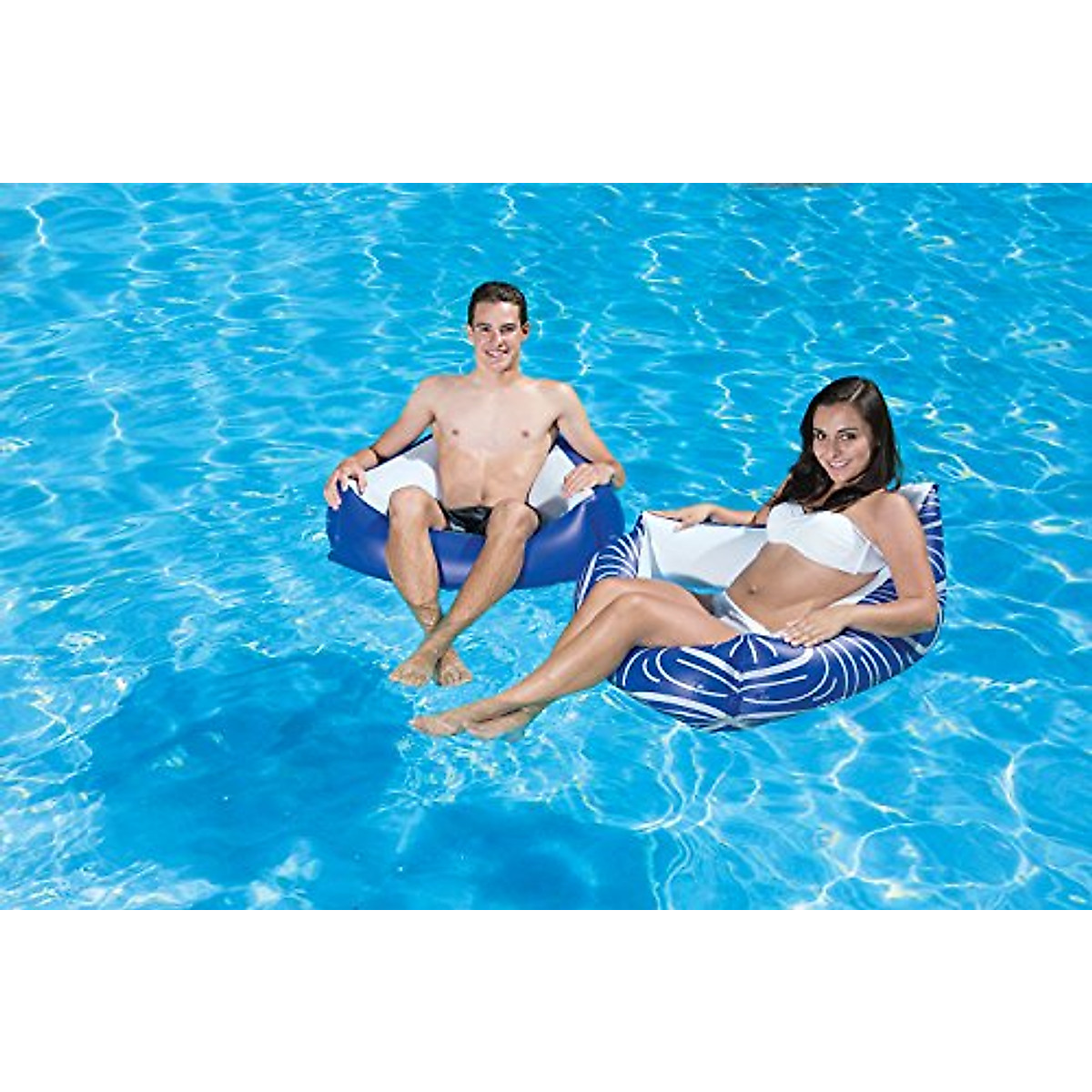 Poolmaster Catalina Water Chair Swimming Pool Float, 2 Pack