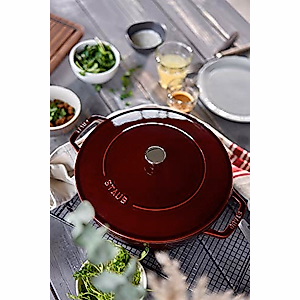 STAUB Cast Iron Chistera, Grenadine, 28 cm
