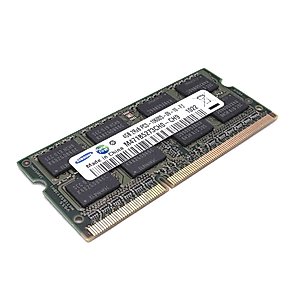 Samsung 4 GB DDR3 1333 MHz Unbuffered SODIMM 4 GB DDR3 1333 MHz Memory Module – Memory Modules (4 GB, DDR3, 1333 MHz, Notebook, 204-pin SO-DIMM, 2 X 2 gb)