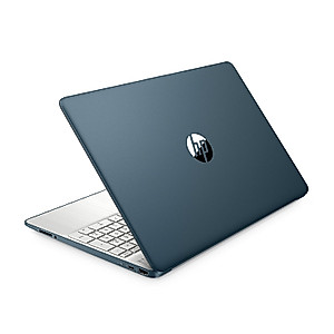 HP 15 Laptop, 15.6” HD Display, Intel Core i3-1115G4 Processor, 16GB RAM, 1TB SSD, Wi-Fi, SD Card Reader, HDMI, Webcam, Windows 11 Home, Spruce Blue