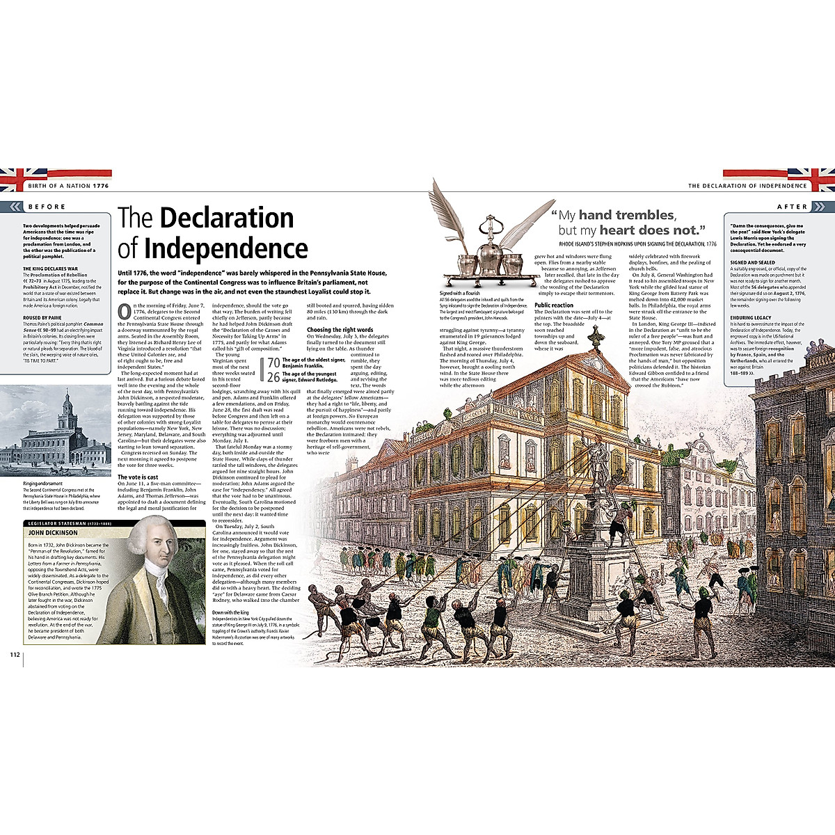 The American Revolution: A Visual History (DK Definitive Visual Histories)