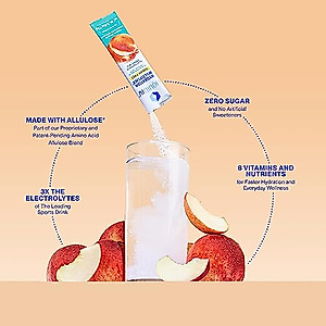 Liquid I.V.® Hydration Multiplier® Sugar-Free - White Peach - Hydration Powder Packets | Electrolyte Powder Drink Mix | Convenient Single-Serving Sticks | Non-GMO | 1 Pack (14 Servings)