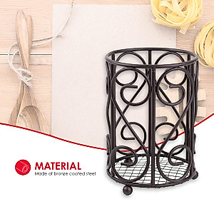 Home Basics Scroll Collection Cutlery Holder