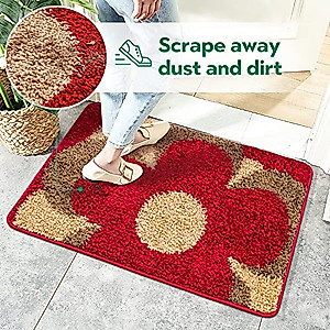 Vennocci F31 Entryway Rug Front Door Mat Indoor Door Mat Bathroom Rug Non Slip Washable
