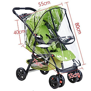 Baby Stroller Cover Universal Waterproof Rain Cover Dust Wind Shield Stroller Accessories Pushchairs