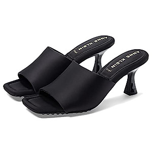 Anne Klein Women's Janae Pump, Black Stretch, 8