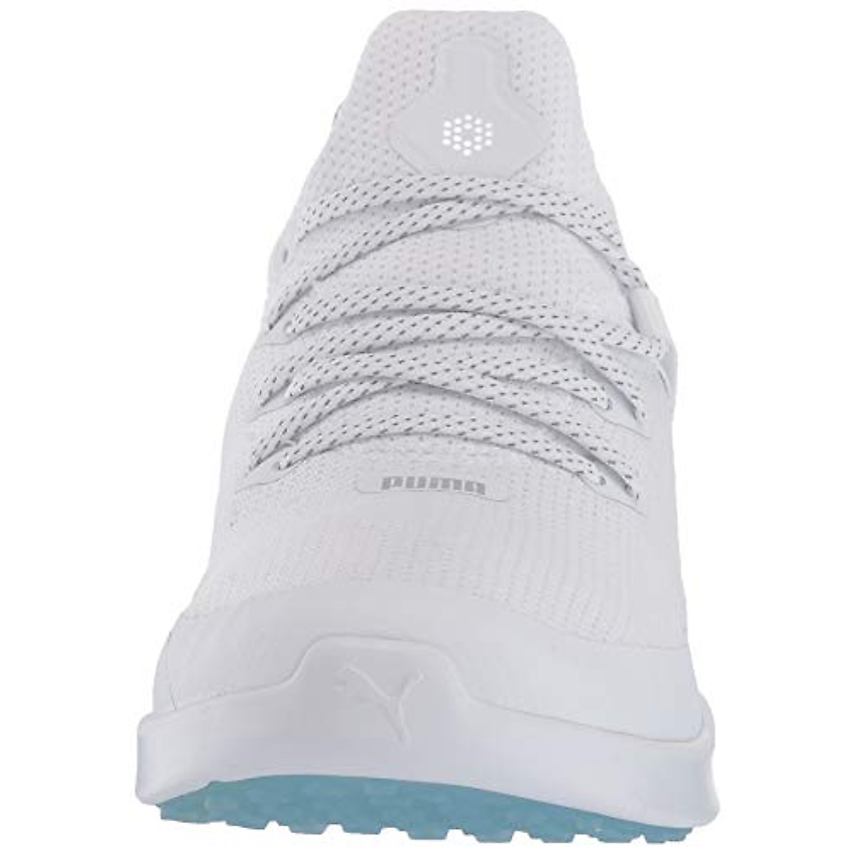 Puma Golf Women's Laguna Fusion Sport Golf Shoe, Puma White-Puma White, 6.5 M US