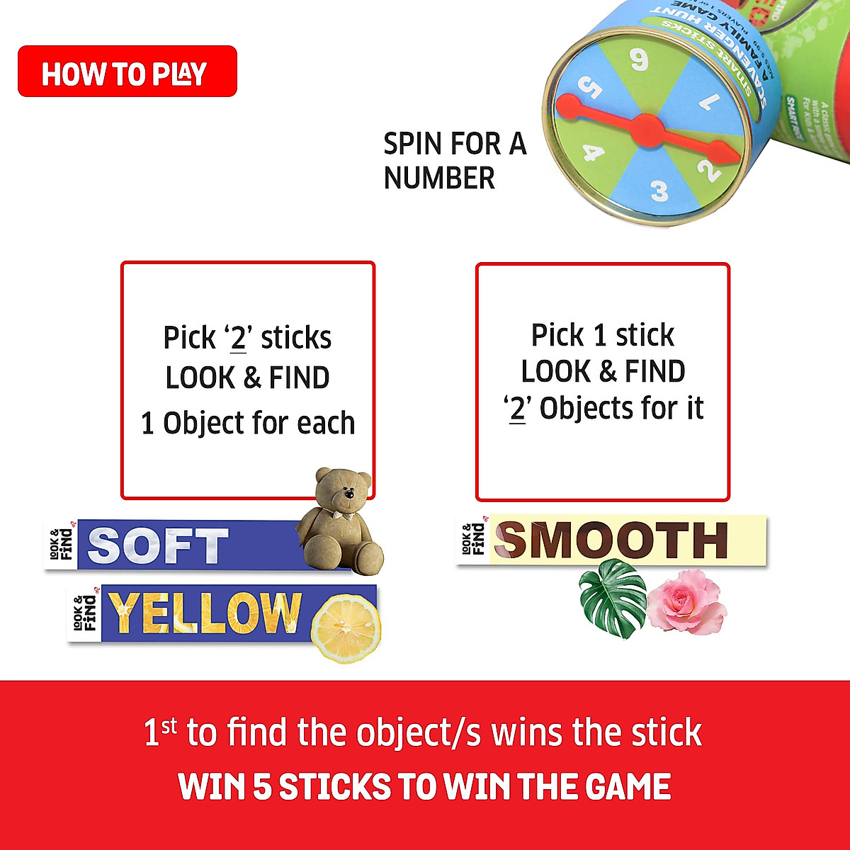 Chalk & Chuckles Scavenger Hunt Game for Kids Ages 4-8, 8-12 Years, Fun Family Game, Indoor and Outdoor Activities