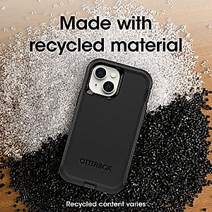 OtterBox DEFENDER SERIES SCREENLESS Case Case for iPhone 13 mini & iPhone 12 mini - BLACK