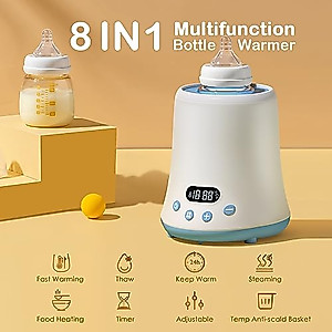 Bottle Warmer Heater Breastmilk Formula:Precise Temperature Control & BPA Free Universal Baby Water Bottle Breast Milk Warm The First Years