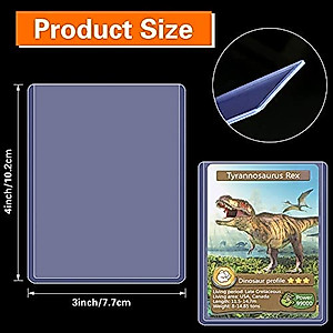 SEPGLITTER 55PCS 3 x 4 Inch Card Sleeves