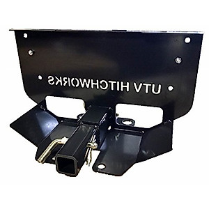 UTV Hitchworks (UTV-XSE) Skid Plate and Receiver Hitch Extension