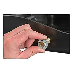 CURT 60611 Double Lock EZr Gooseneck Hitch with 2-5/16-Inch Flip-and-Store Ball, 30,000 lbs