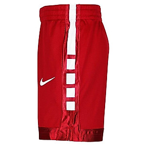 Nike Boy's Dry Shorts Elite Stripe (Big Kids) University Red/White XL (18-20 Big Kid)