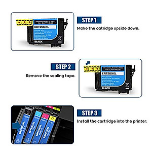ALLWORK [ New Version LC3013 3011 Compatible Ink Cartridges Replacement for Brother LC3013 LC3011 Ink Cartridges Works with Brother MFC-J497DW MFC-J895DW MFC-J690DW MFC-J491DW Inkjet Printer 5 Packs