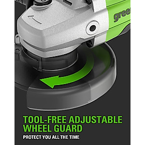 Greenworks 24V Brushless Angle Grinder - Battery and Charger Sold Separately