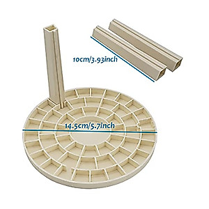 2 Packs Paint Brush Holder Pencil Stand,Desk Organizer for Color Pencil and Paintbrush