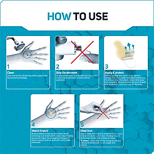 Care Science Fast Healing All-Purpose Hydrocolloid Gel Bandages, 20 ct | 100% Waterproof Seal Promotes Up to 2X Faster Healing, Reduces Scarring, for Wound Care or Blisters