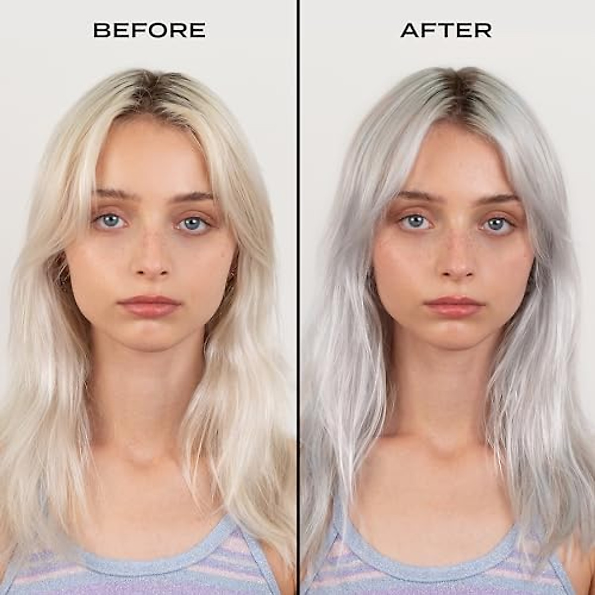 BLEACH LONDON Silver Conditioner - Ashy Blonde Rinse, Color Toning and Preserving, Vegan, Cruelty Free, Daily Hair Nourishment, Color Depositing Formula, 8.45 fl oz