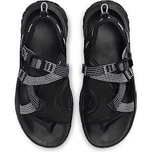Nike Women's Oneonta Trail Sandal (Black/Wolf Grey/Pure Platinum, 8, us_footwear_size_system, adult, women, numeric, medium, numeric_8)