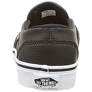 Vans Asher, Womens Trainers, Black(Black(Perf Leather)), 4 (36.5 EU)
