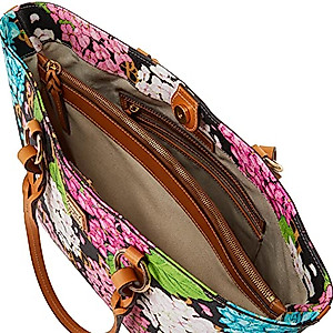 Dooney & Bourke Hydrangea Monogram Nelly Tote
