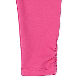 The Children's Place Baby 0 Toddler Girls Active Playwear Long Sleeve Hoodie Top and Pants 2-Piece Sets, Simplywht, 4T