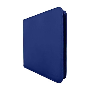 Ultra Pro E-15740 Ultra Pro-12 Pocket Zippered Pro Binder-Blue (Blue)