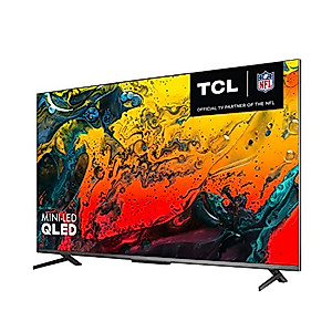 TCL 55" Class 6-Series 4K Mini-LED UHD QLED Dolby Vision HDR Smart Google TV - 55R646, Black