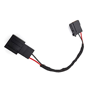 DEVMO Power Adapter Harness Compatible with 2015 Ford C-MAX Edge Expedition Explorer F-150 Fiesta Flex Transit SYNC 2 to SYNC 3 Support A-pple Carplay (GEN 1) USB Media Hub Black and Red