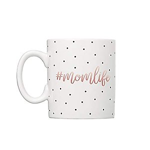 Little Pear Mom Life Mug, Mother's Day Ceramic Coffee Cup, Gift for New and Expecting Moms, Dishwasher Safe, Microwave Safe, 13oz