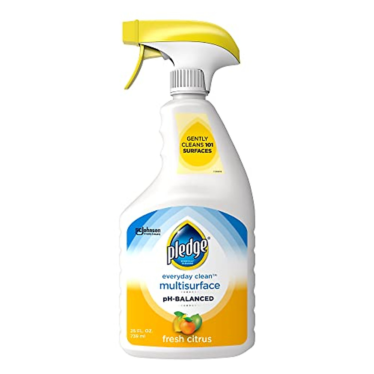 Pledge Multisurface Cleaner, Everyday Clean, Trigger, Fresh Citrus Scent, 25 oz