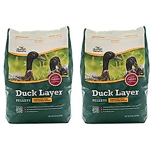 Manna Pro Duck Layer Pellets, 8 Pounds (Pack of 2)